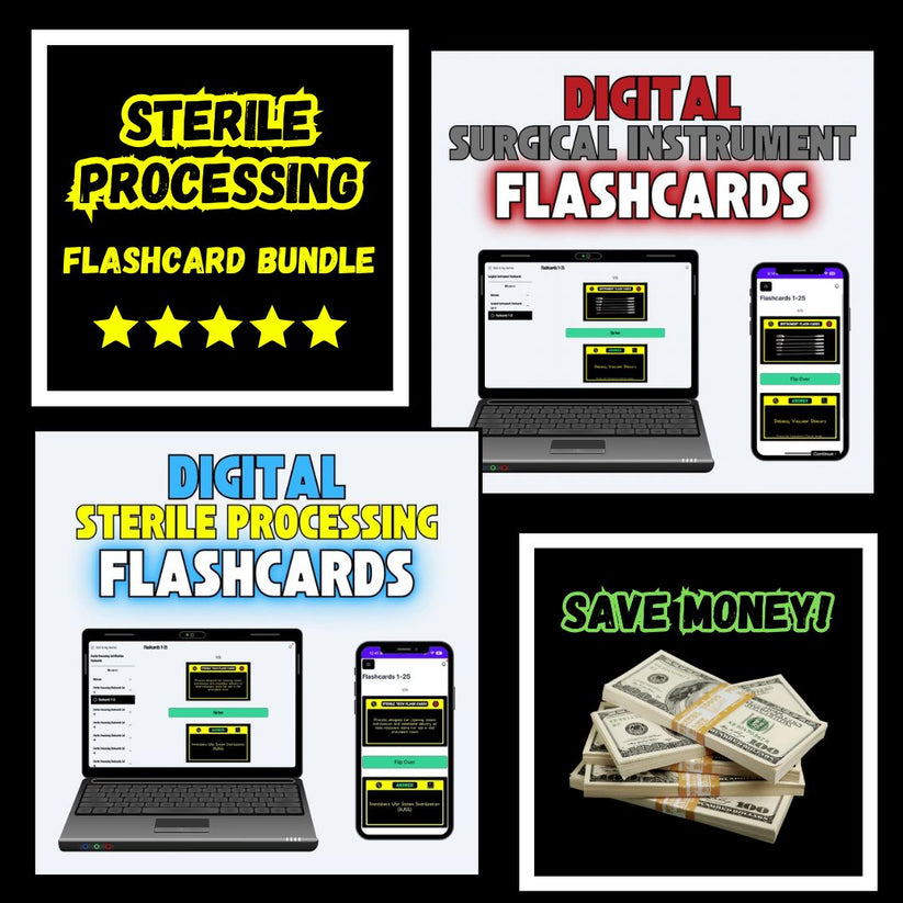 Sterile Processing Flashcards Bundle – The Sterile Guy LLC