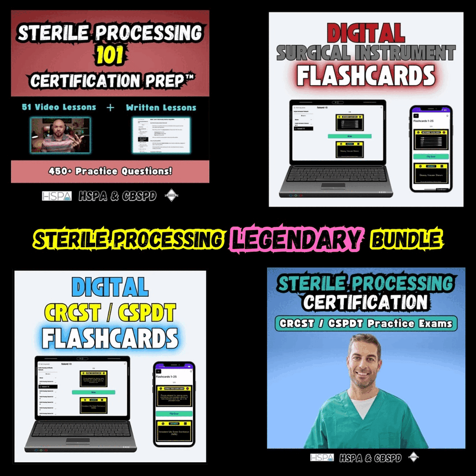 Sterile Processing Certification Essentials – The Sterile Guy LLC